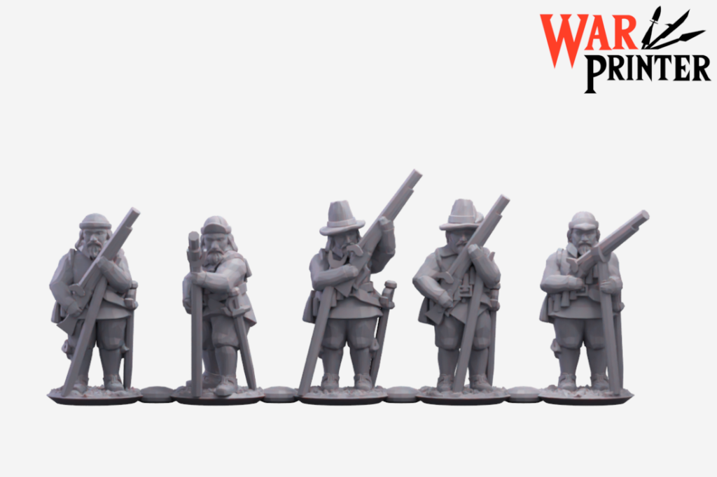 Theatrum Europaeum: English Civil War Musketeers – WarPrinter
